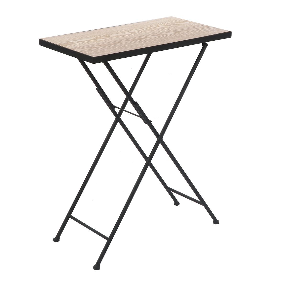 Floating Wall Shelf - 21x11x17' Wood & Metal Single Tier Rectangle She ...