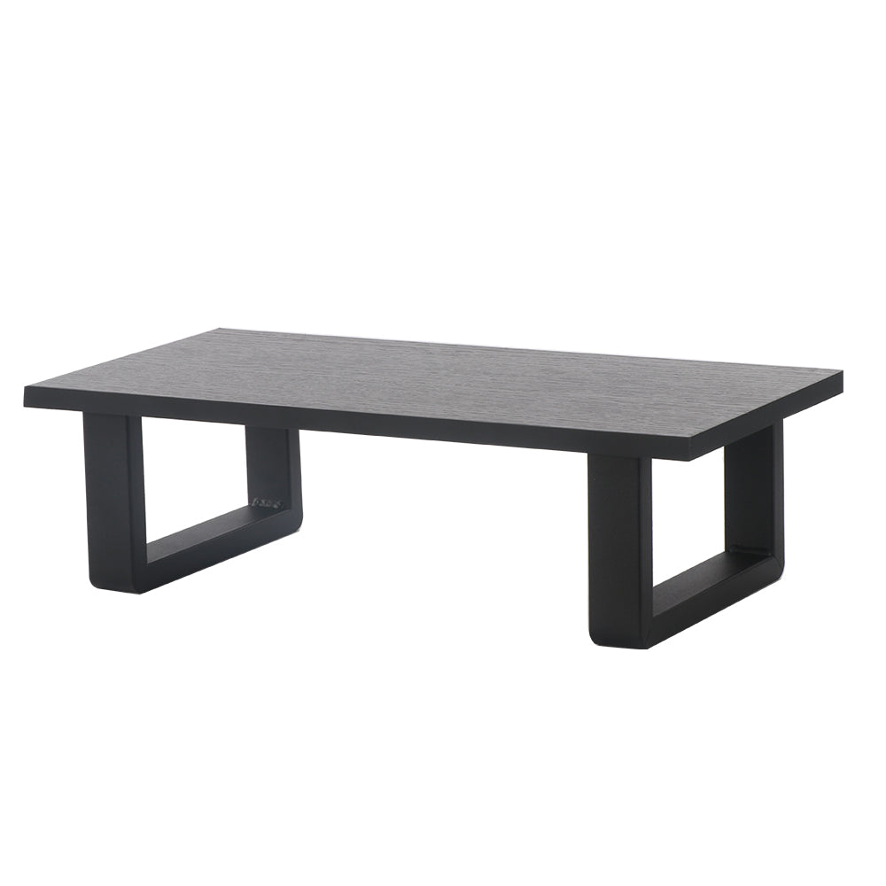 MDF Monitor Stand Riser - 16.5'Desk Organizer with Storage (Natural Wo ...